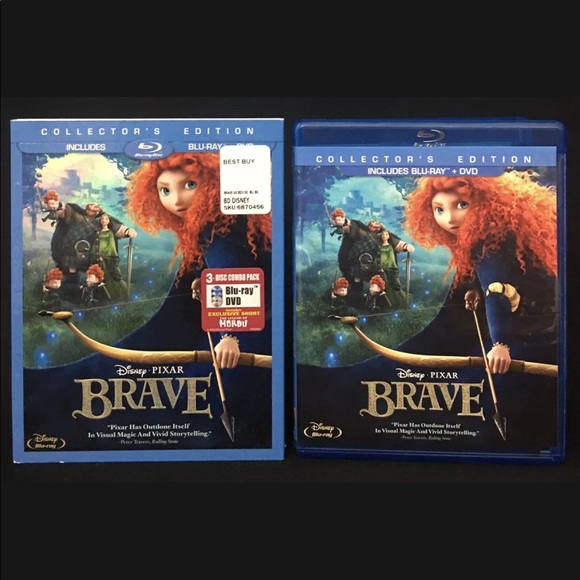 Disney | Media | Disney Brave Collectors Edition Bluray Dvd 3 Disc Set ...